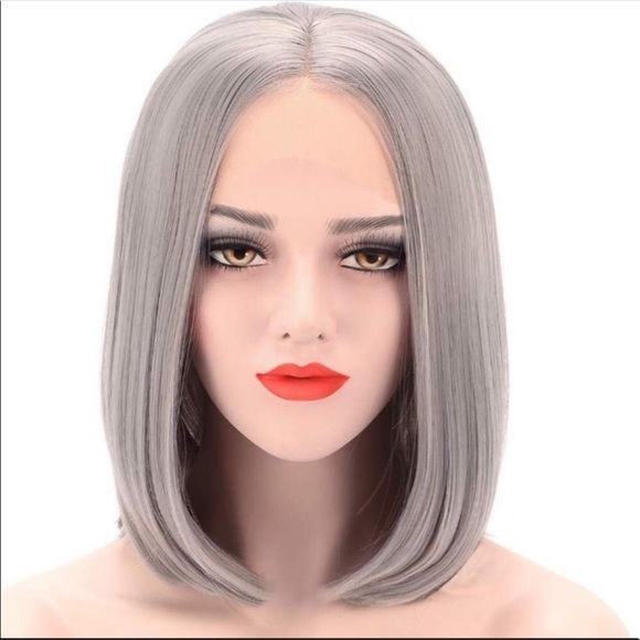 Accessories | Sharongray 14 Middle Part Lace Front Bob Wig | Poshmark